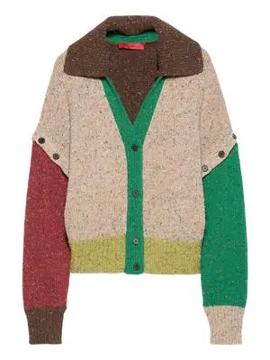 Max & Co. Wool Block-colour Cardigan - Green