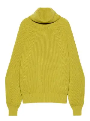 Max & Co. Wool-cashmere Rollneck Sweater - Green