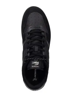 Lacoste Panelled Logo Plaque Sneakers - Black
