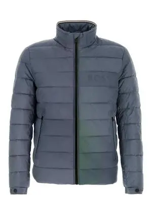 BOSS Padded Quilted Jacket - Blue