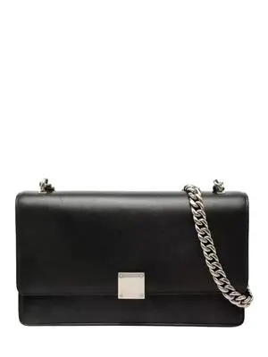 CELINE Celine Leather Case Chain Flap Shoulder Bag