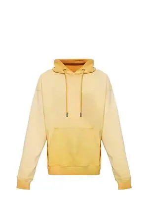 Off-White Logo-print Cotton Hoodie - Orange