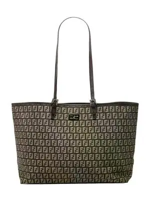 FENDI Fendi Zucchino Canvas Tote Bag