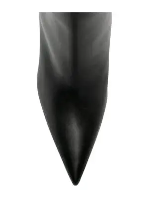 AQUAZZURA Pointed-Toe Stiletto-Heel Ankle Boots