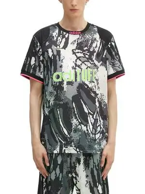 Adidas Archive Aop T-shirt - Grey