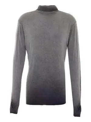 THOM KROM Cold-dye Long Sleeve Sweater - Grey