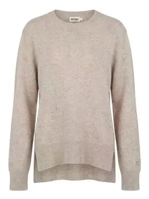 NOTSHY Fine-knit Cashmere Sweater With Raglan Sleeves - Neutrals