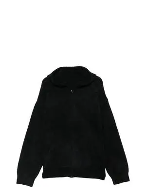 MASTERMIND WORLD Skull-printed Zip-up Hoodie - Black