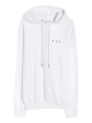 Off-White Palace Arrow Print Hoodie - White