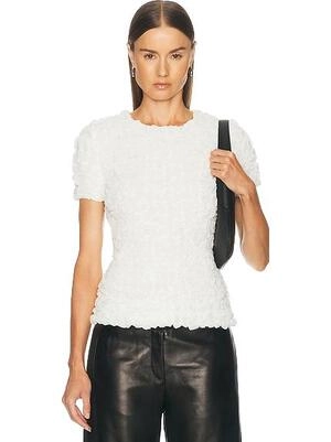 Khaite Polly Top - Chalk