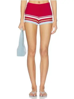 Solid & Striped The Cleo Short - Red