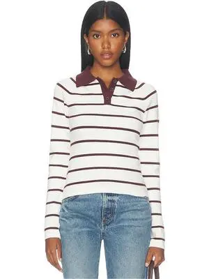 ALL THE WAYS Bronson Knit Polo Top - Multi
