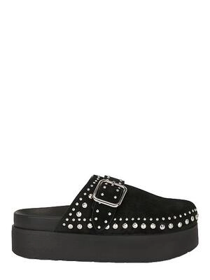 Free People Cayatana Studded Mule - Black