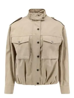 BRUNELLO CUCINELLI Brunello Cucinelli Cotton And Linen Blend Jacket