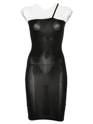 BASERANGE Baserange Nida One-Shoulder Sleeveless Mini Dress