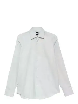 BOSS Button-up Long-sleeve Shirt - Green