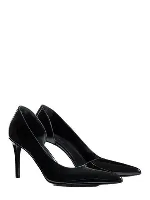 KHAITE Jett D'Orsay Pumps In Patent Leather
