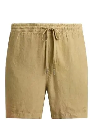 Polo Ralph Lauren Linen Drawstring Shorts - Neutrals