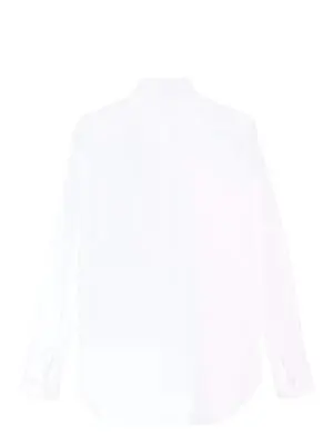 FINAMORE 1925 Pleated-texture Shirt - White