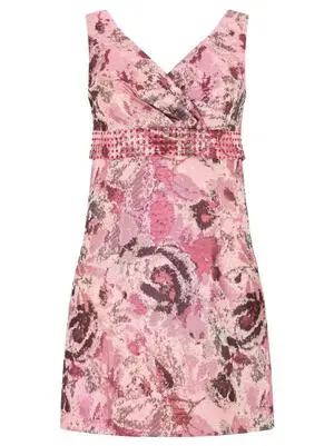 JOHN RICHMOND John Richmond Floral Jacquard Mini Dress