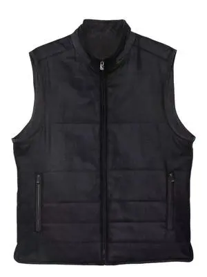 Corneliani Quilted Gilet - Blue