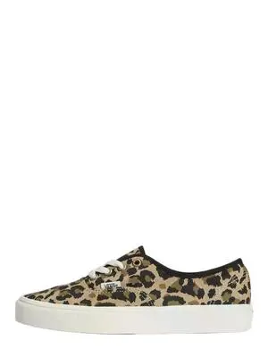 VANS Vans Authentic Leopard Print Lace-Up Sneakers Neutrals
