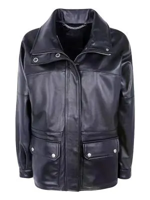 EMMETI Zoe Leather Jacket - Black