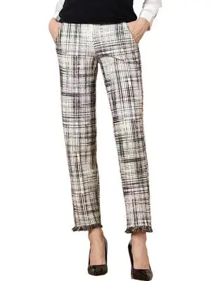 Avenue Montaigne Joan Parisian Cropped Trousers - Neutrals