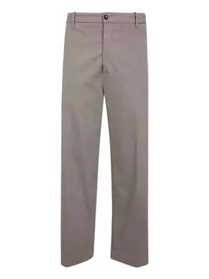 NINE:INTHE:MORNING Wide-leg Trousers - Neutrals