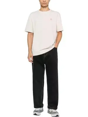 Maison Kitsuné Chillax Fox Patch T-shirt - Neutrals