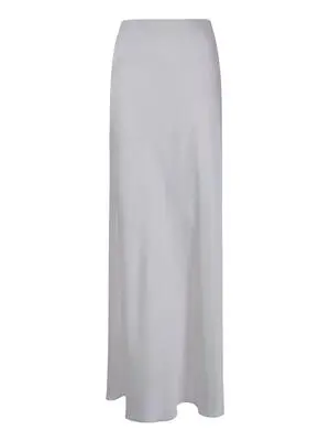 Ralph Lauren Satin Finish Maxi Skirt - Neutrals