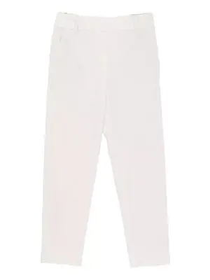 Eleventy Corduroy Effect Trousers - Neutrals
