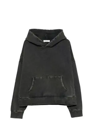 ENTIRE STUDIOS Washed Cotton-jersey Hoodie - Grey