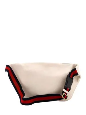 GUCCI Gucci Logo Printed Leather Belt Bag