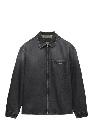 Prada Denim Shirt - Black