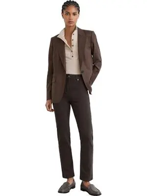 REISS Reiss Isabel Slim-Leg Mid-Rise Jeans