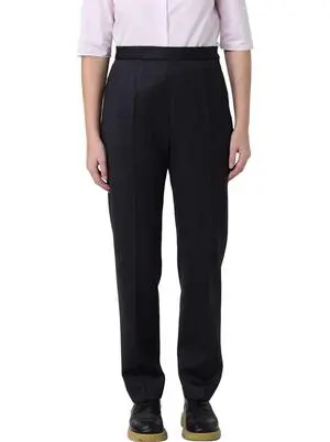 JIL SANDER Jil Sander High-Waisted Wool Slim-Fit Trousers With Side Zip Grey