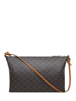 Celine Monogram Shoulder Bag - Brown