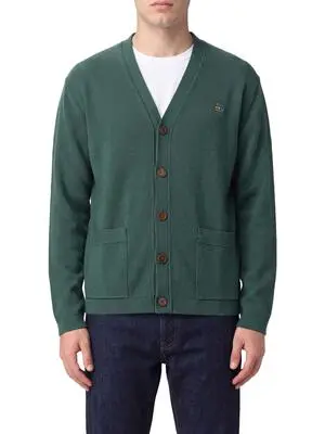 VIVIENNE WESTWOOD Orb Logo Cotton And Cashmere Cardigan - Green