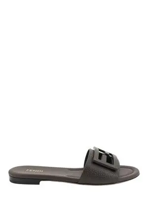 Fendi Fendi Heeled Sandals Ebony