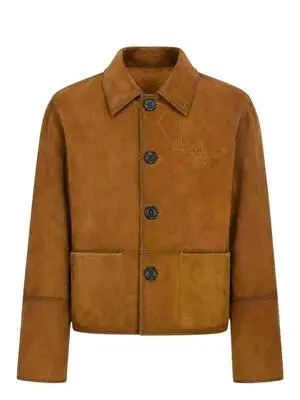 Zadig&Voltaire Lessa Suede Jacket - Brown