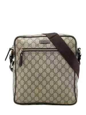 Gucci Gg Supreme Crossbody Bag - Neutrals