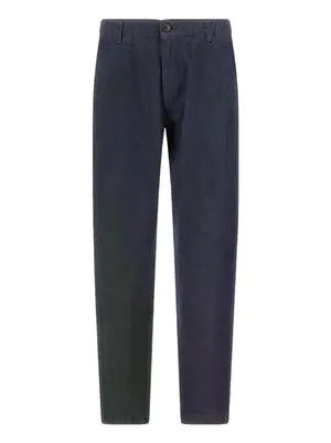 Herno Pleated Straight-leg Jeans - Blue