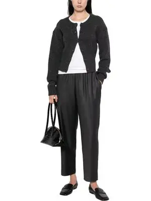 Dusan Elasticated Waist Trousers - Grey