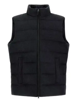 Herno Quilted Vest - Grey