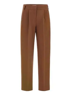 Herno Pleated Tailored Trousers - Brown