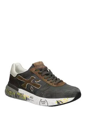 Premiata Mick Suede Panel Sneakers - Grey