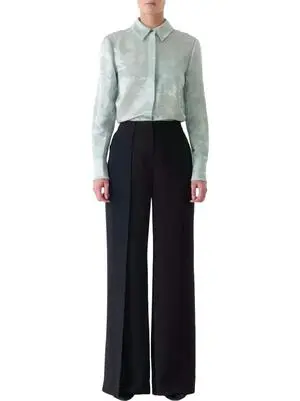 JASON WU Overlap Tailored Trousers - Blue