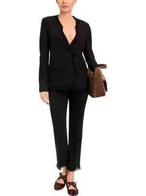 TWINSET TWINSET Ruffle Trim Trousers
