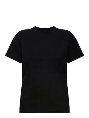 Isabel Marant Étoile Zewel Cotton T-shirt With Logo Detail - Black